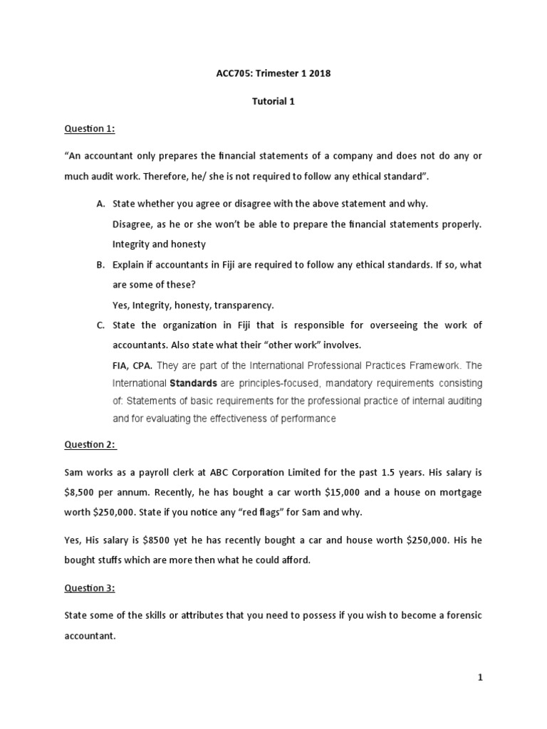 Forensic Accounting Ethics and Skills Guide | PDF | Fraud | Audit
