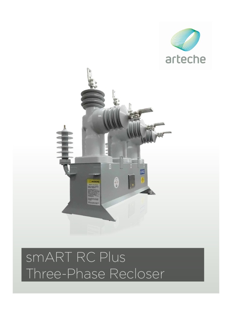 Smart RC Plus Three-Phase Recloser | PDF | Electrical Grid | Automation