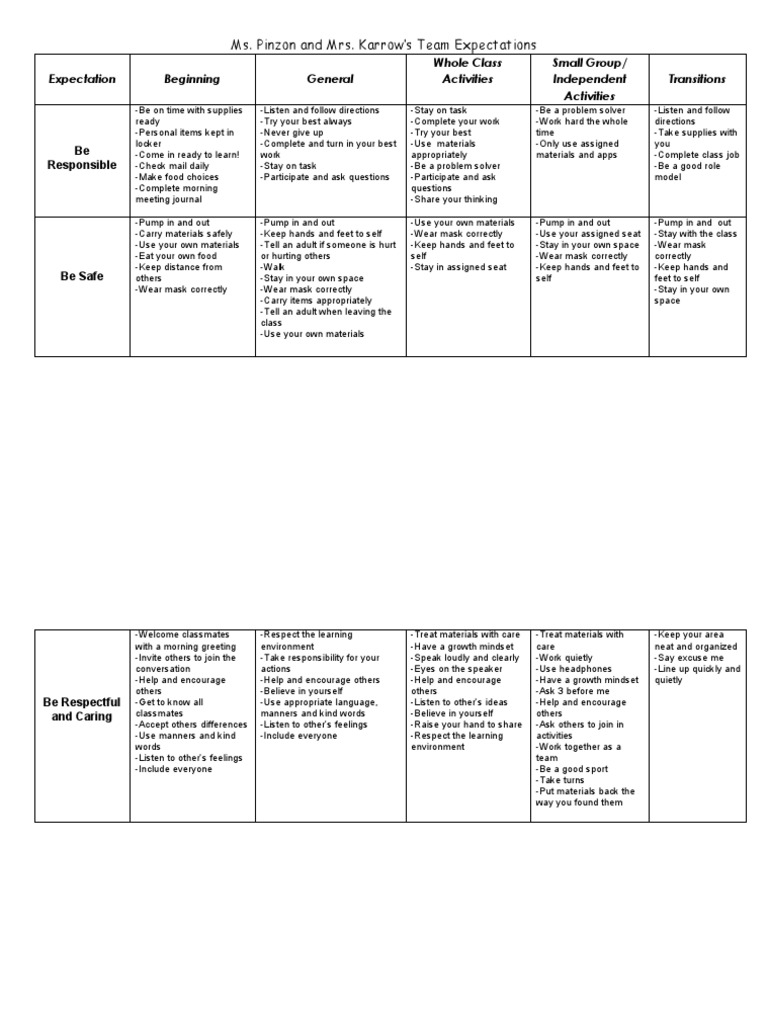 Pinzon Karrow Pbis Matrix 2020 1 | PDF | Psychological Concepts | Cognition