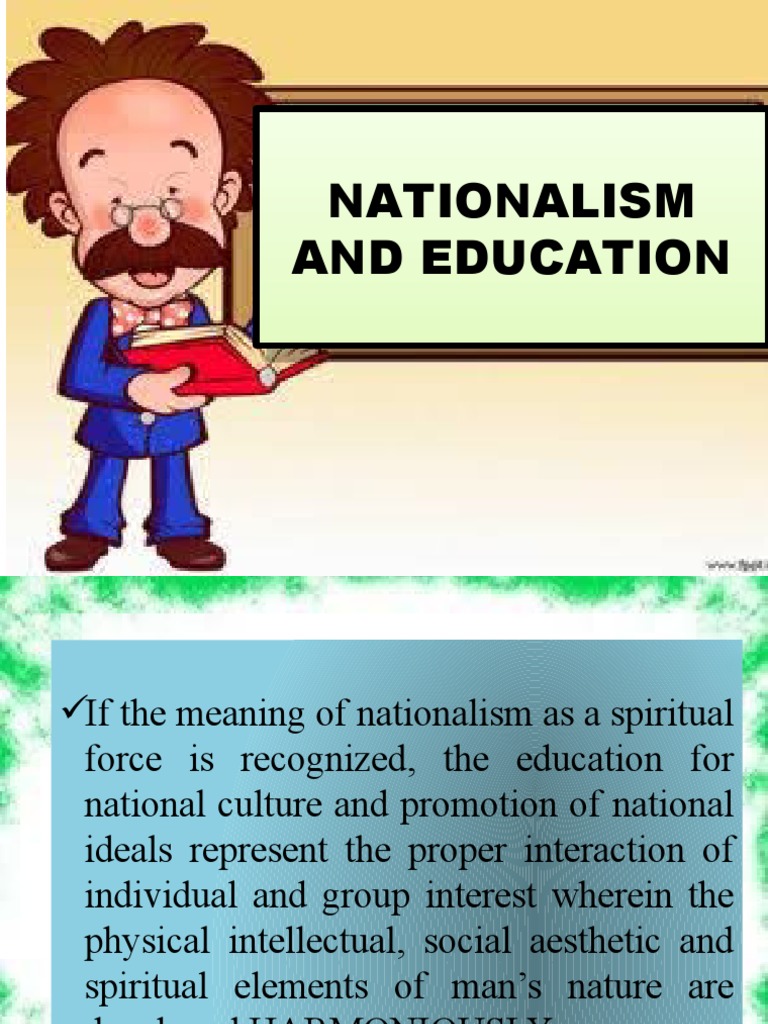 Promoting National Culture and Identity Through Education | PDF ...