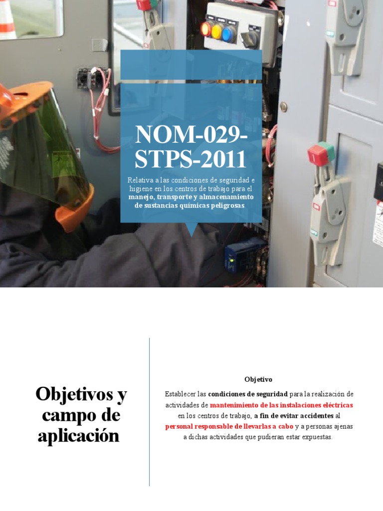 Nom 029 STPS 1998 | PDF | Electromagnetismo | Electricidad