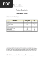Polypropylene Natural Data Sheet | PDF | Strength Of Materials | Yield ...