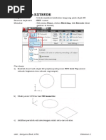 Dasar-Dasar Pembelajaran AutoCAD 2021 | PDF