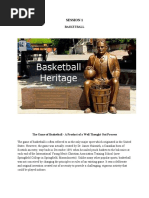 Physical Education Project On Basketball | PDF | Referee | Sports