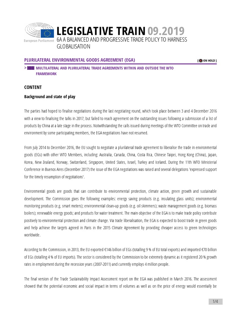 Legislative Train: 6A A Balanced and Progressive Trade Policy To ...