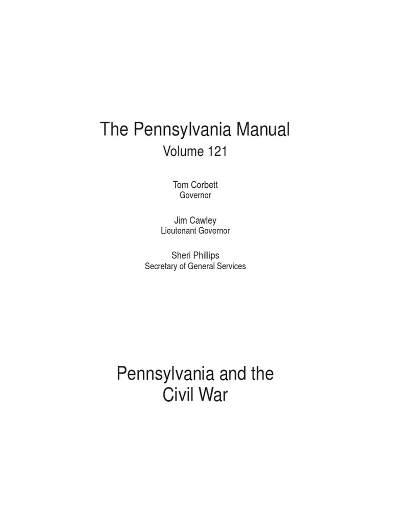 Cwopa The Pennsylvania Manual Vol121 2013 | PDF | United States House ...