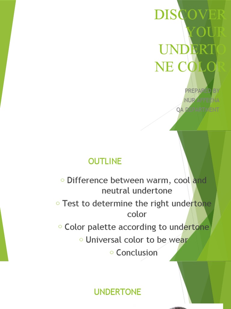 Determining Your Undertone: A Guide to Identifying Warm, Cool, and ...