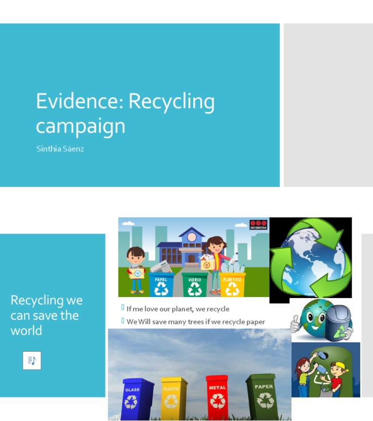 Evidence 3 Recycling Campaign | PDF