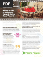 Vosa Vakaviti Fijian Language Cards | PDF | Human Voice | Linguistics