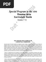 Special Program in The Arts (Spa) I. Vision and Mission A. Vision | PDF ...