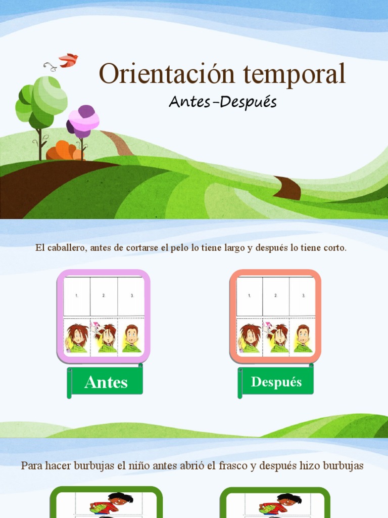 Orientación Temporal | PDF | Salud y bienestar