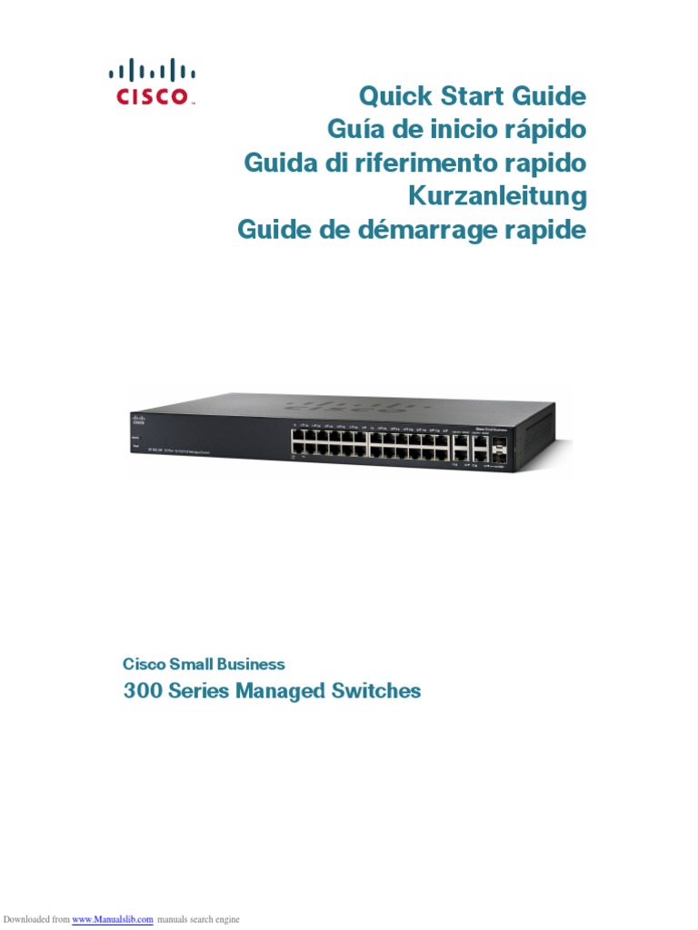 Quick Start Guide Guía de Inicio Rápido Guida Di Riferimento Rapido Kurzanleitung Guide de ...