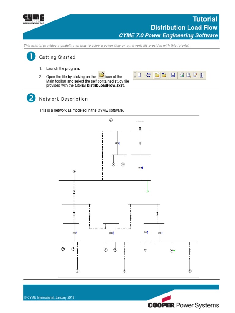 Tutorial: Distribution Load Flow | PDF | Transformer | Electrical ...