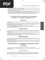 USP Microbial Testing Guide | PDF | Microorganism | Microbiology