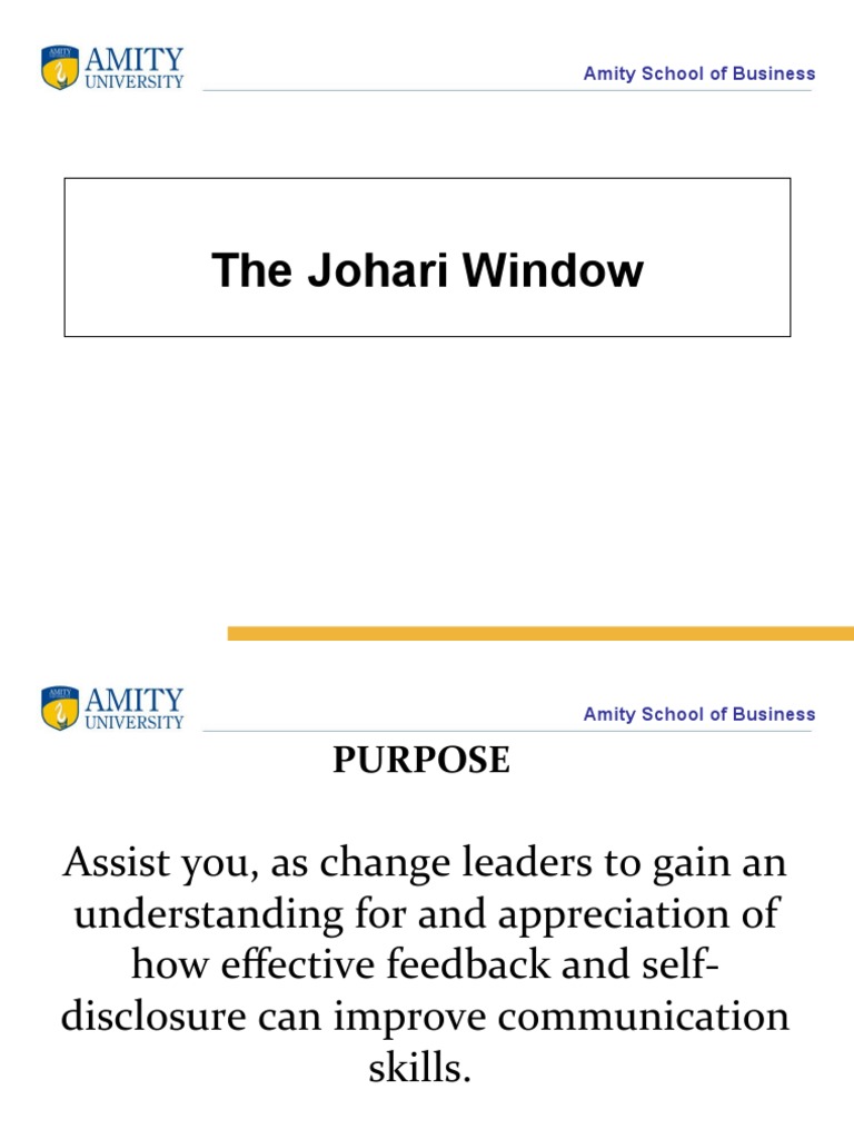 Understanding Self-Awareness and Effective Communication Through the ...