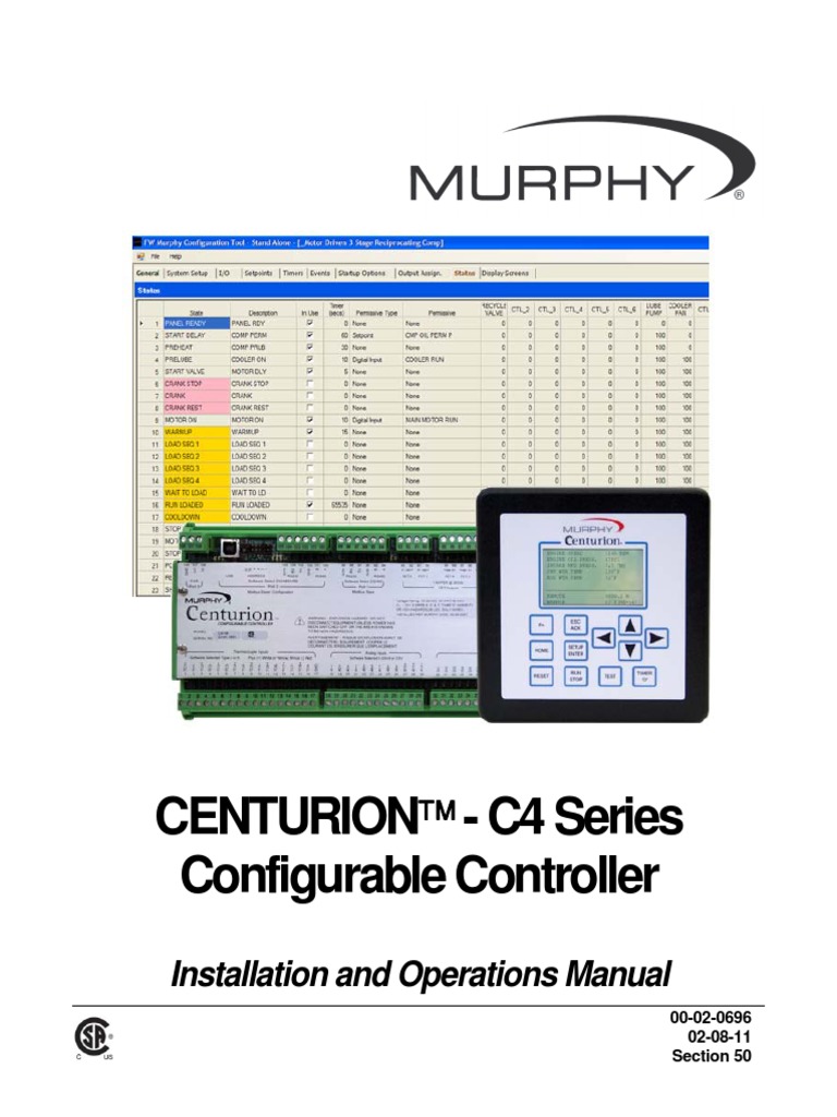 Centurion Manual | PDF | Control Theory | Feedback