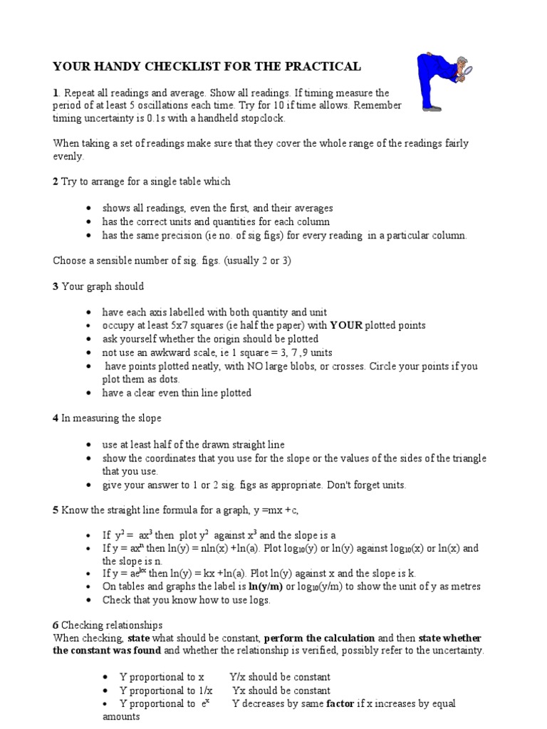 A-Level Practical Support Booklet | PDF | Uncertainty | Significant Figures