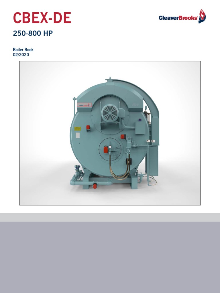 CB CBEX DE Boiler Book | PDF | Pump | Boiler