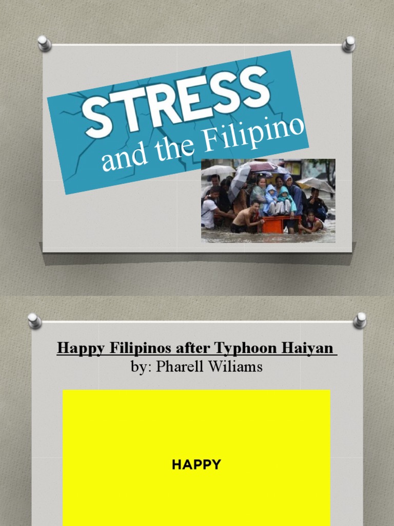 Stress and Filipinos | PDF | Stress (Biology) | Machismo