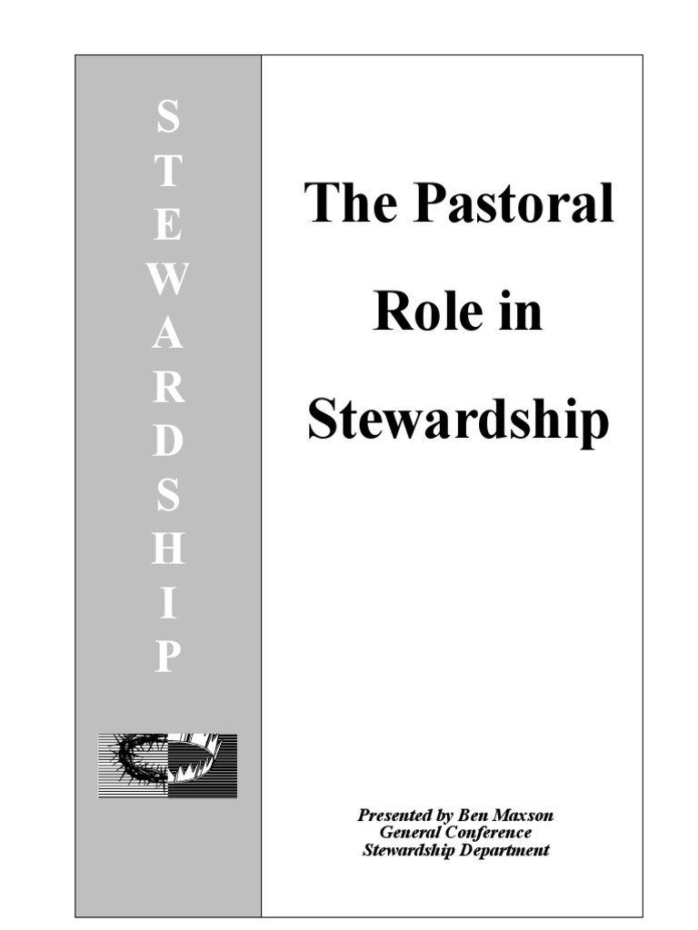 S T E W A R D S H I P: The Pastoral Role in Stewardship | PDF ...