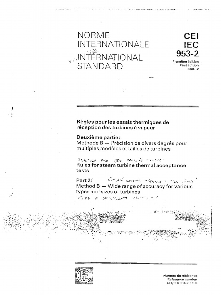 Iec 953 - 2 | PDF