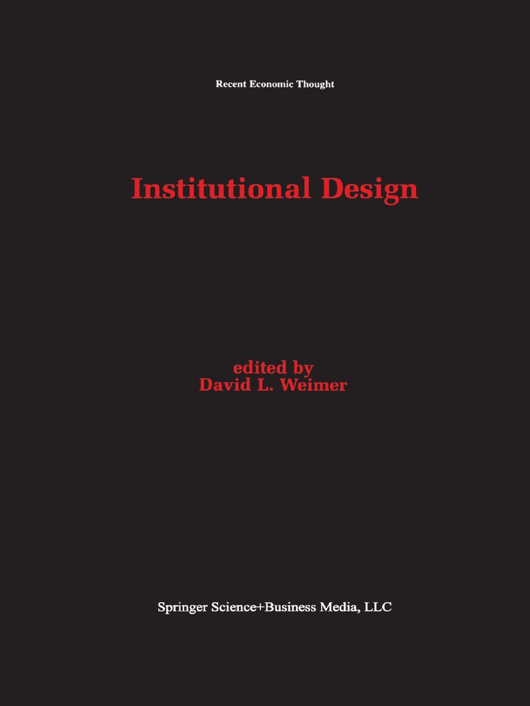 Libro - Design Institutional - Weimer | Download Free PDF | Institution ...