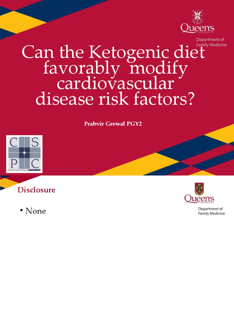Can The Ketogenic Diet Favorably Modify Cardiovascular Disease Risk ...