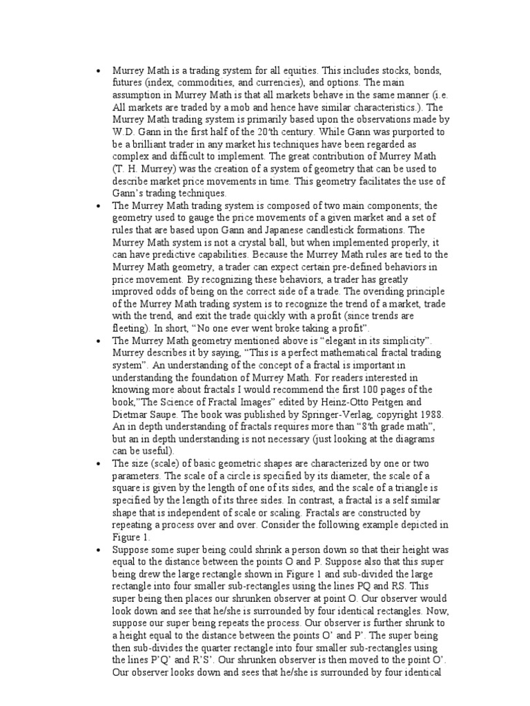 Murrey Math Is A Trading System For All Equities | PDF | Algorithmic ...