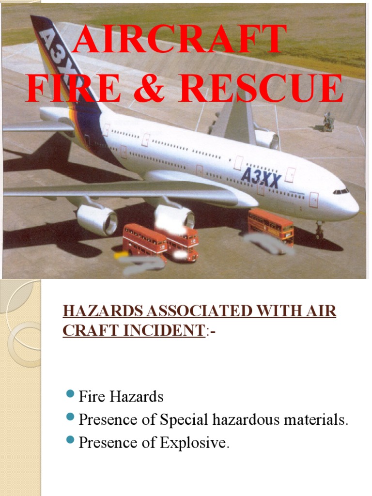Aircraft Fire & Rescue | PDF | Firefighting | Transport