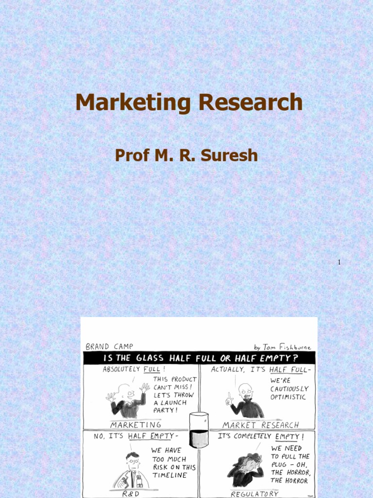 Marketing Research Process | PDF | Marketing Research | Marketing