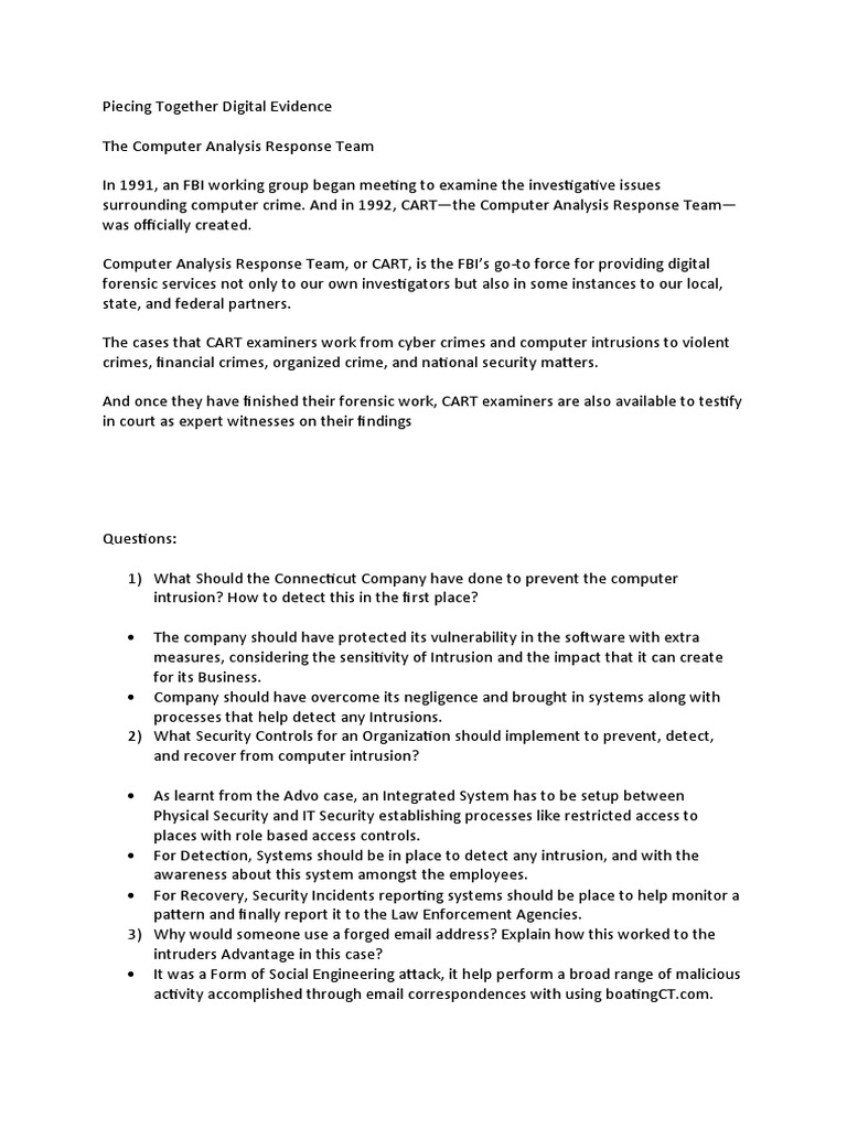 FBI Introduction | PDF | Cybercrime | Federal Bureau Of Investigation