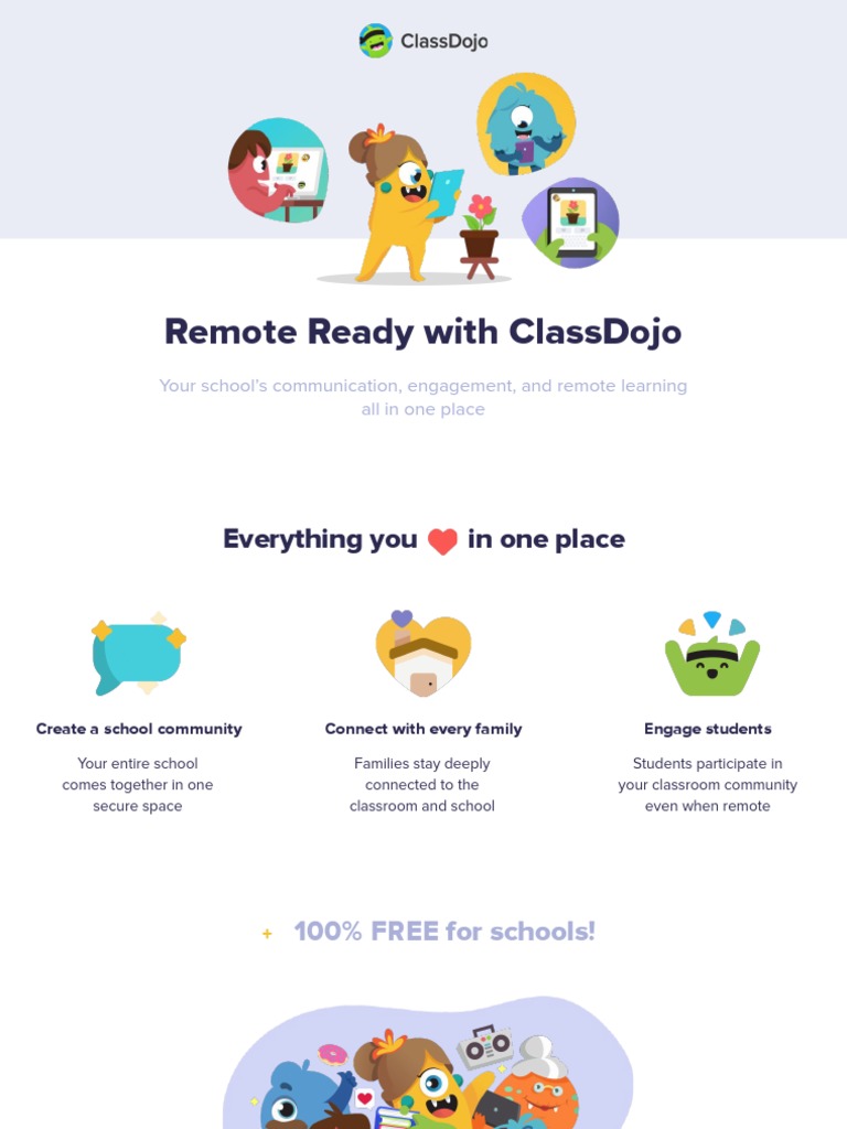 Classdojo Intro Dojodeck 2020 Pdf Classroom Management Classroom