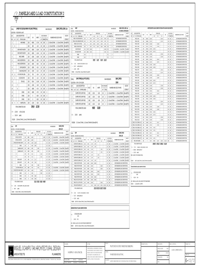 Kapitan Ambo - Electrical Plans-Model - pdf12 | PDF