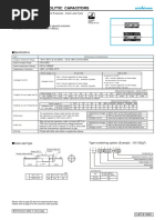 Polyester Capacitor Datasheet | PDF | Capacitor | Quantity