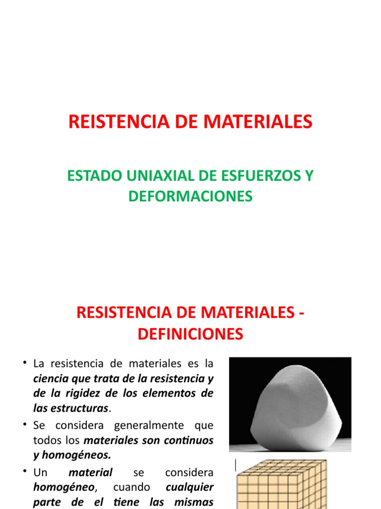 Reistencia de Materiales | PDF | Resistencia de materiales | Rigidez