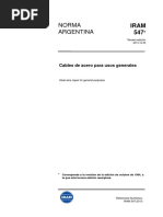 IRAM - IASU500 - 2502 - 08 Caños Conduccion Comunes | PDF | Acero | Sector secundario de la economía