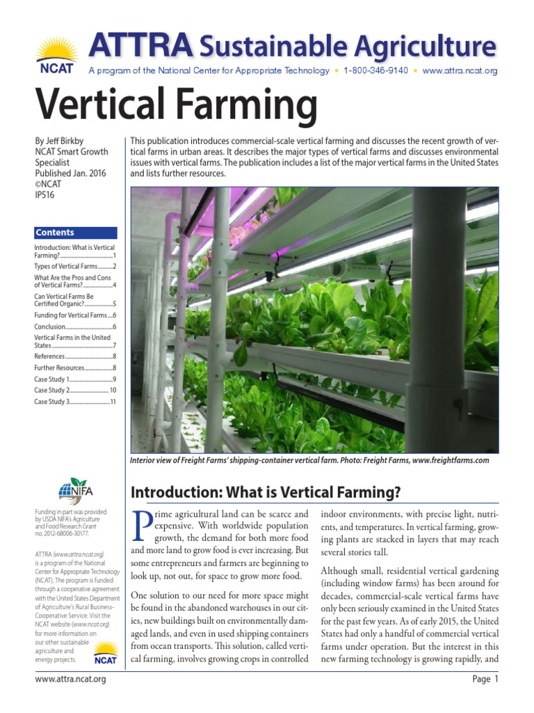 Vertical Farming | PDF
