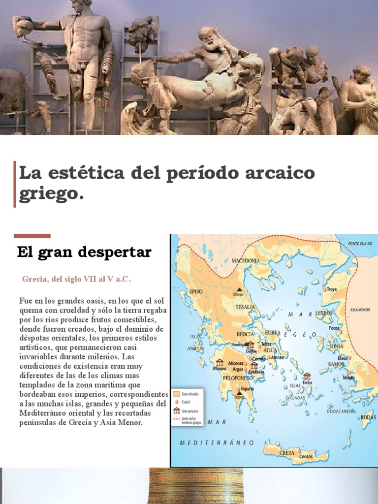 La Estética Del Período Arcaico | PDF | Tragedia | Antigua Grecia