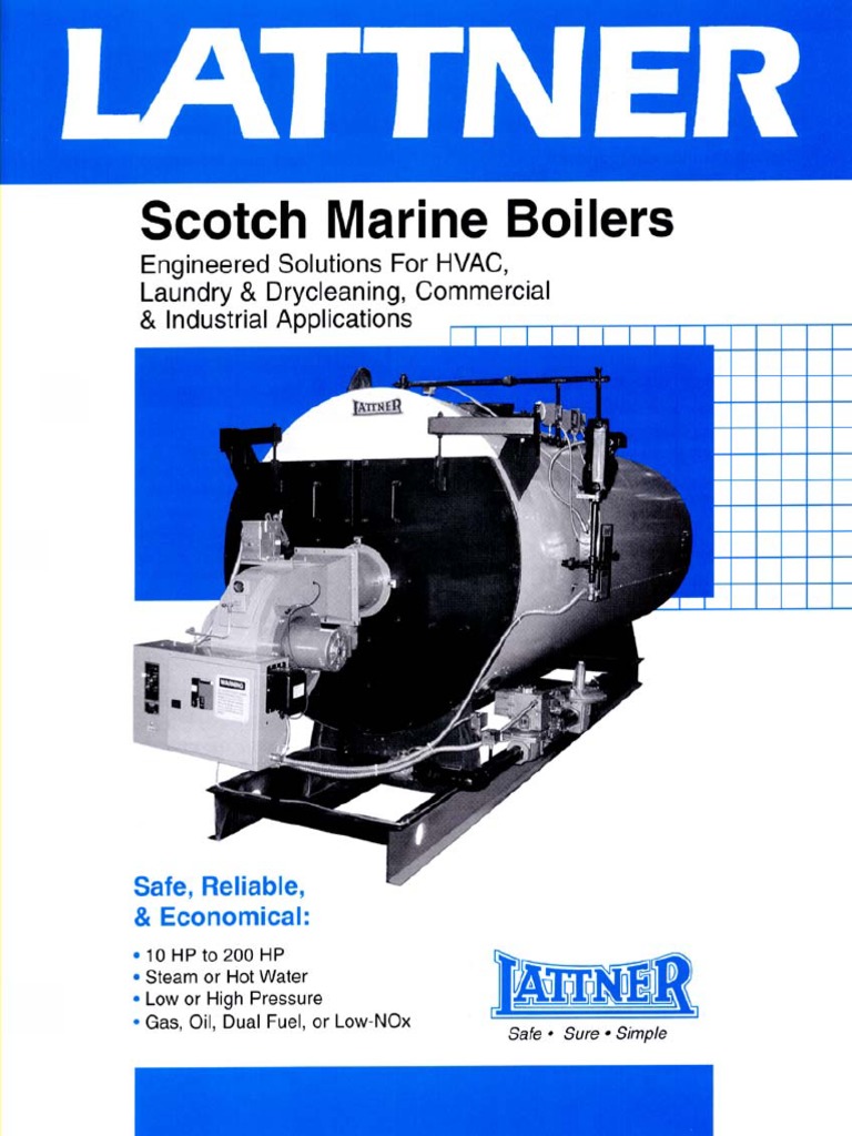 Lattner Boiler Company - Scotch Marine Brochure | PDF