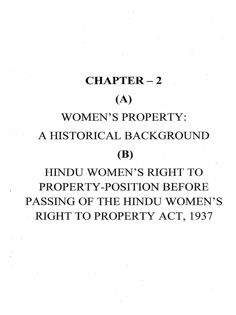 09 - Chapter 2 PDF | PDF | Wife | Inheritance