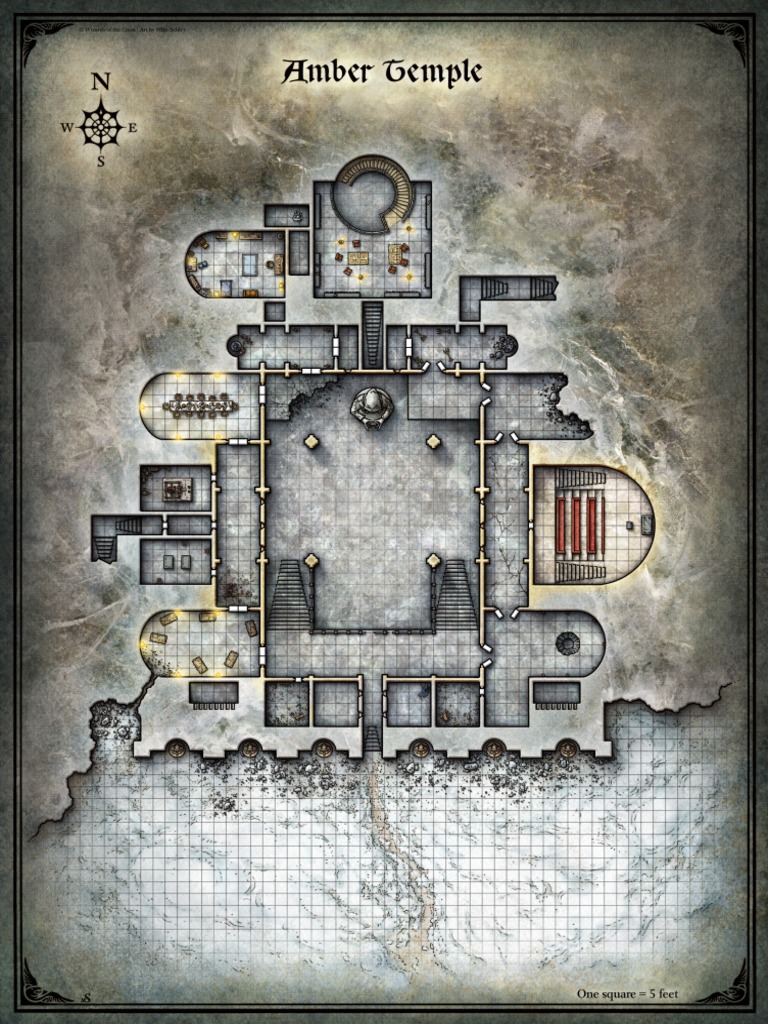Curse-of-Strahd-Maps 13 | PDF