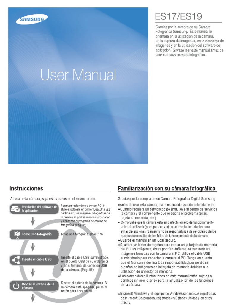 Samsung ES17 PDF | PDF | Almacenamiento de datos de la computadora | Equipo