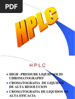 Clase HPLC 1 Introducc, F. Móvil, Bombas, Inyector | PDF | Cromatografía líquida de alto ...