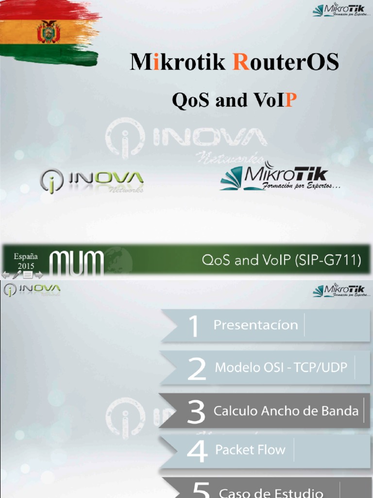 Qos y Voip Mikrotik | PDF