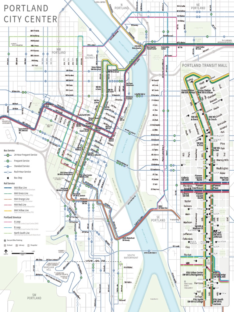 Citycenter PDF | PDF | Portland | Light Rail