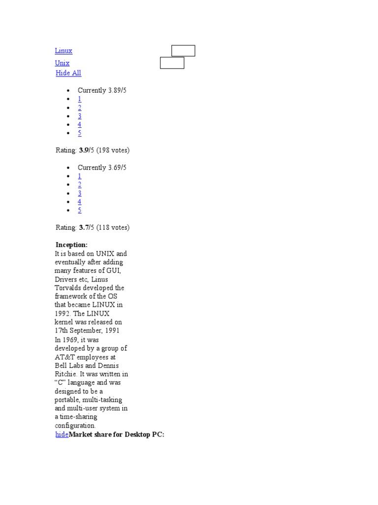 Linux Unix Hide All Inception Pdf Linux Unix