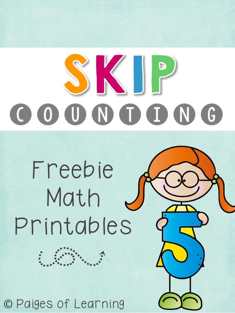 Counting: Freebie Math Printables | PDF
