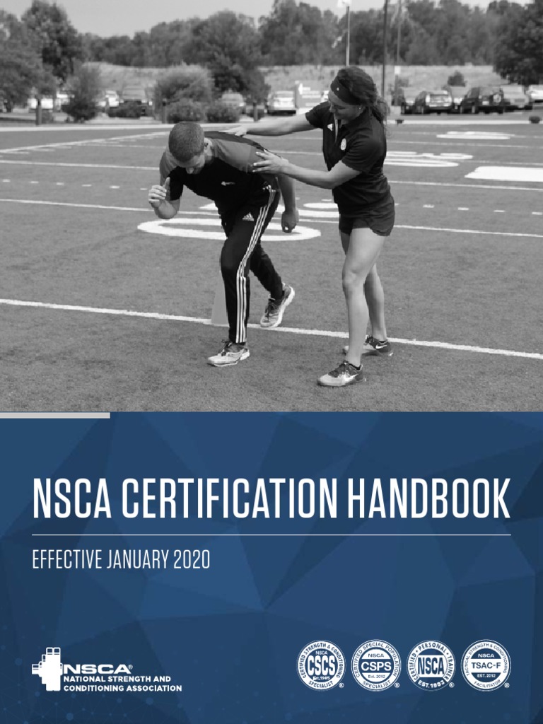 Certification Handbook | Download Free PDF | Personal Trainer | Test ...