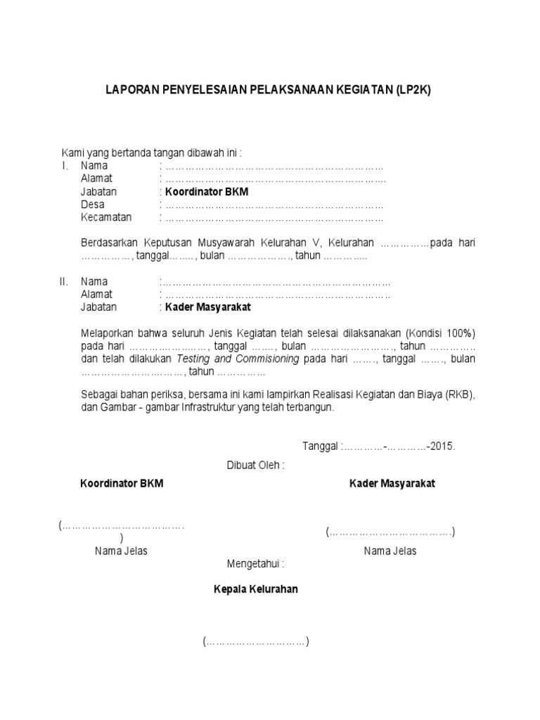 Format LP2K | PDF | Game & Aktivitas | Seni