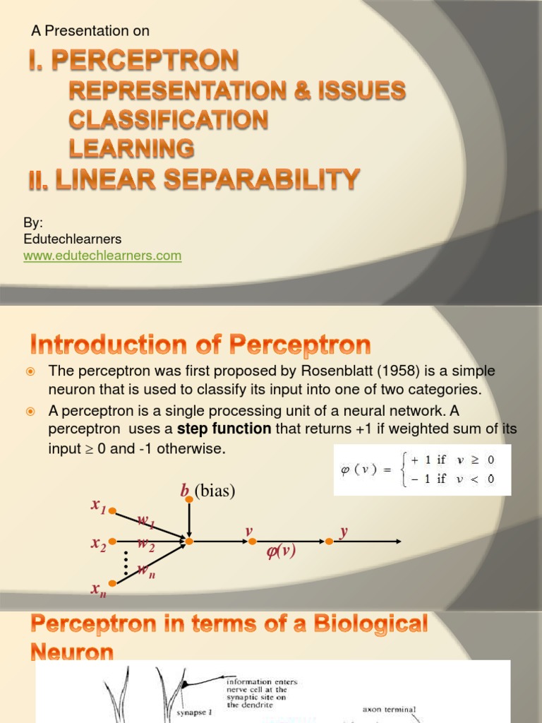 A Presentation On: By: Edutechlearners | PDF | Artificial Neural ...